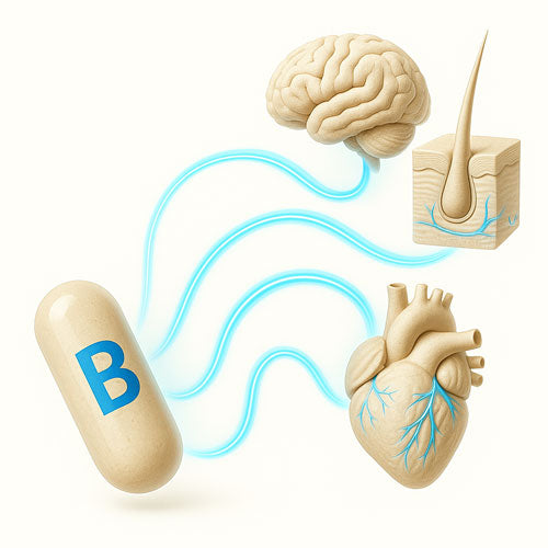 Cow B Complex - B Vitamin Supplement | Energy Boost – الزعفران