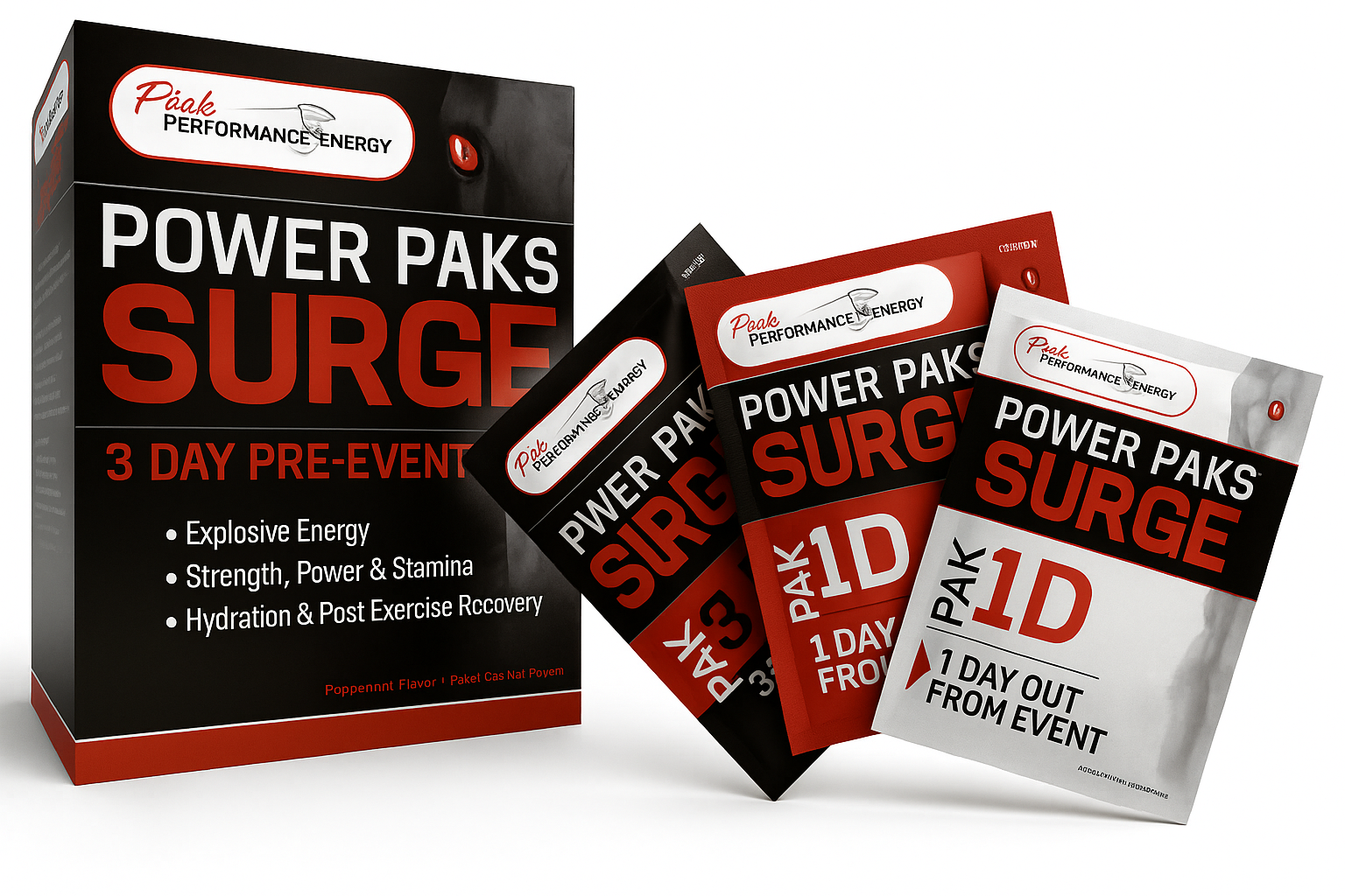 Power Pak Surge - 1 Event 3 Packets – الزعفران