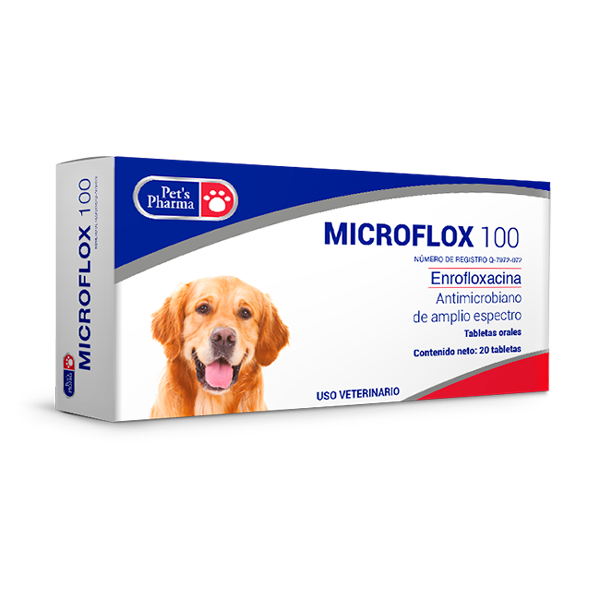 Microflox 100 - Enrofloxacin Tablets for Pets – الزعفران